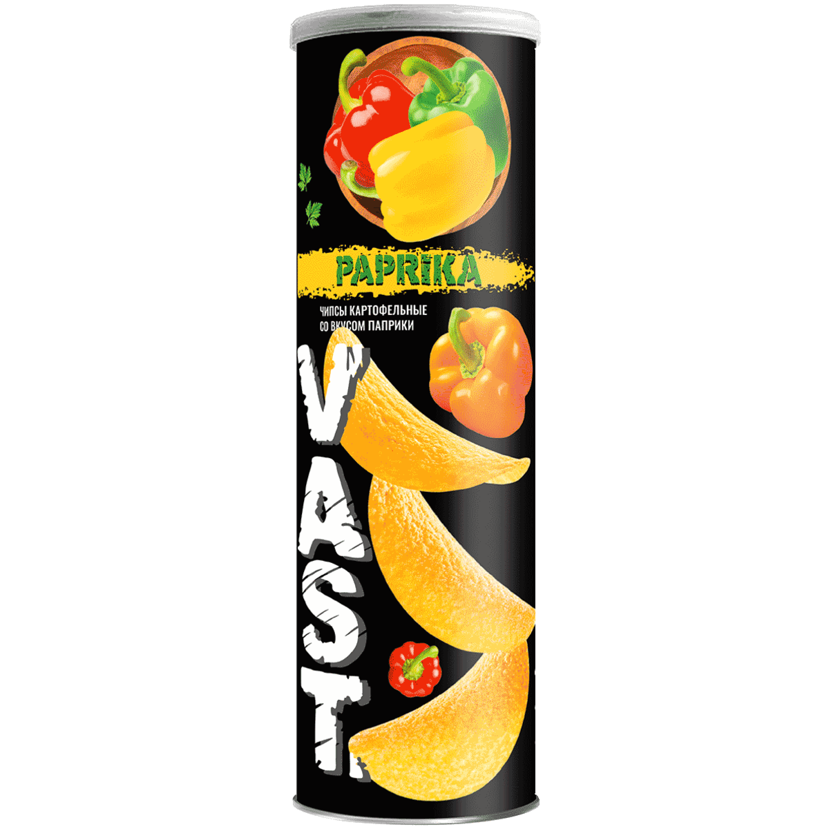 Чипсы картофельные Vast Паприка 160 г