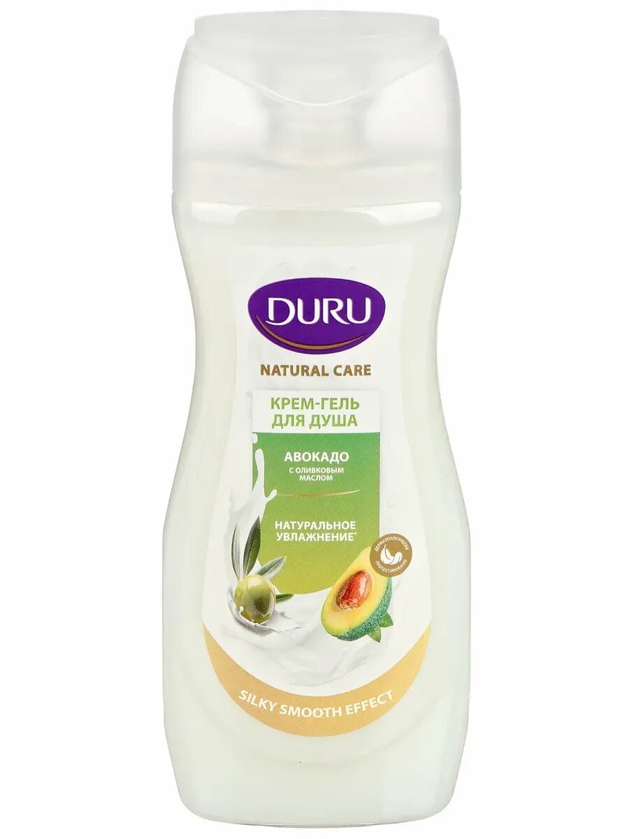 DURU NATURAL CARE крем-гель для душа Авокадо с оливковым маслом 250 мл