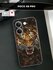 Силиконовый чехол на Poco X8 Pro / Поко X8 Про с принтом Тигр осколки