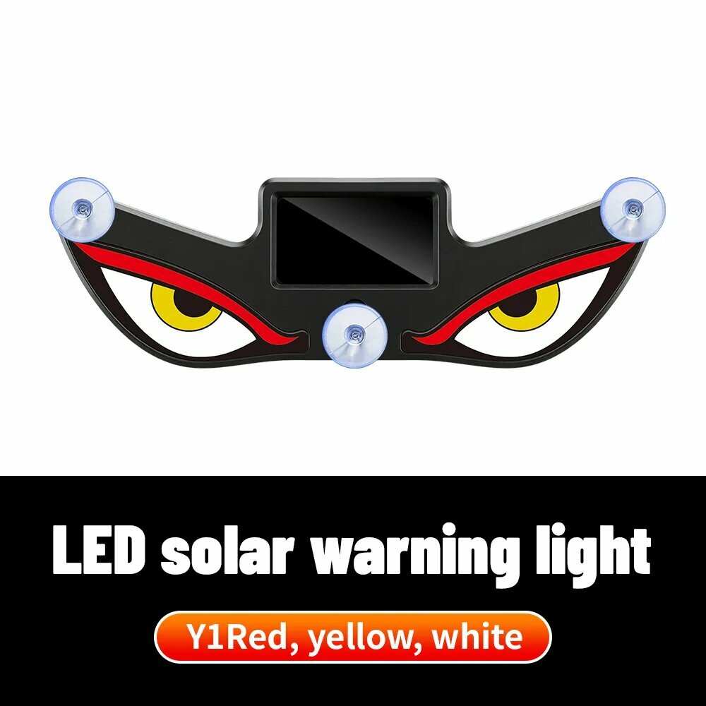 LED Solar Warning Light Y1 Red, Yellow, White