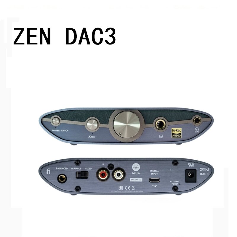 IFi ZEN DAC 3 сбалансированный USB Audio Decoding усилитель наушников настольный цифровой аналоговый конвертер