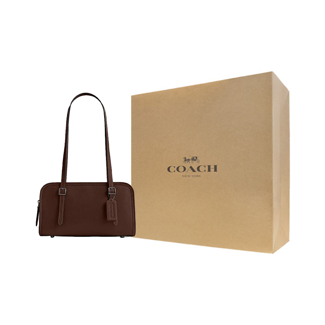 Сумка Coach, фактура матовая — фото 1