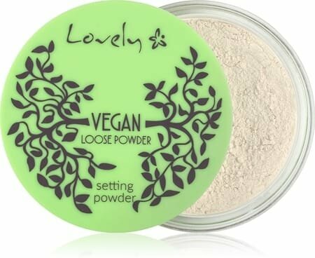 Фиксатор макияжа Lovely Vegan Loose Powder, прозрачный