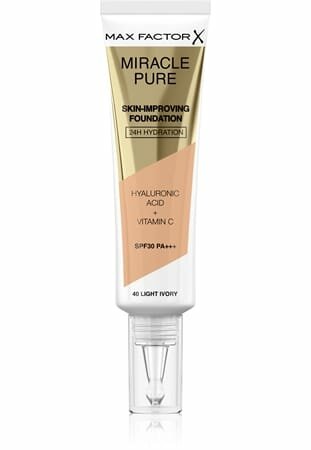 Тональный крем Max Factor Miracle Pure Skin, оттенок 40 light ivory, 30 мл