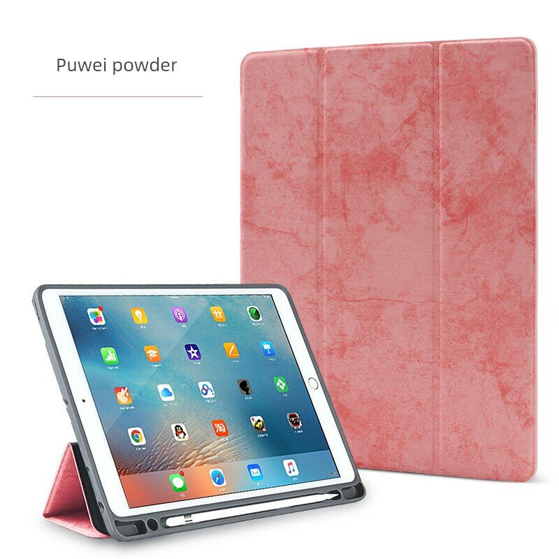 Чехол для iPad mini 6 8,3 дюйма с отделением для ручки - Розовый розовый