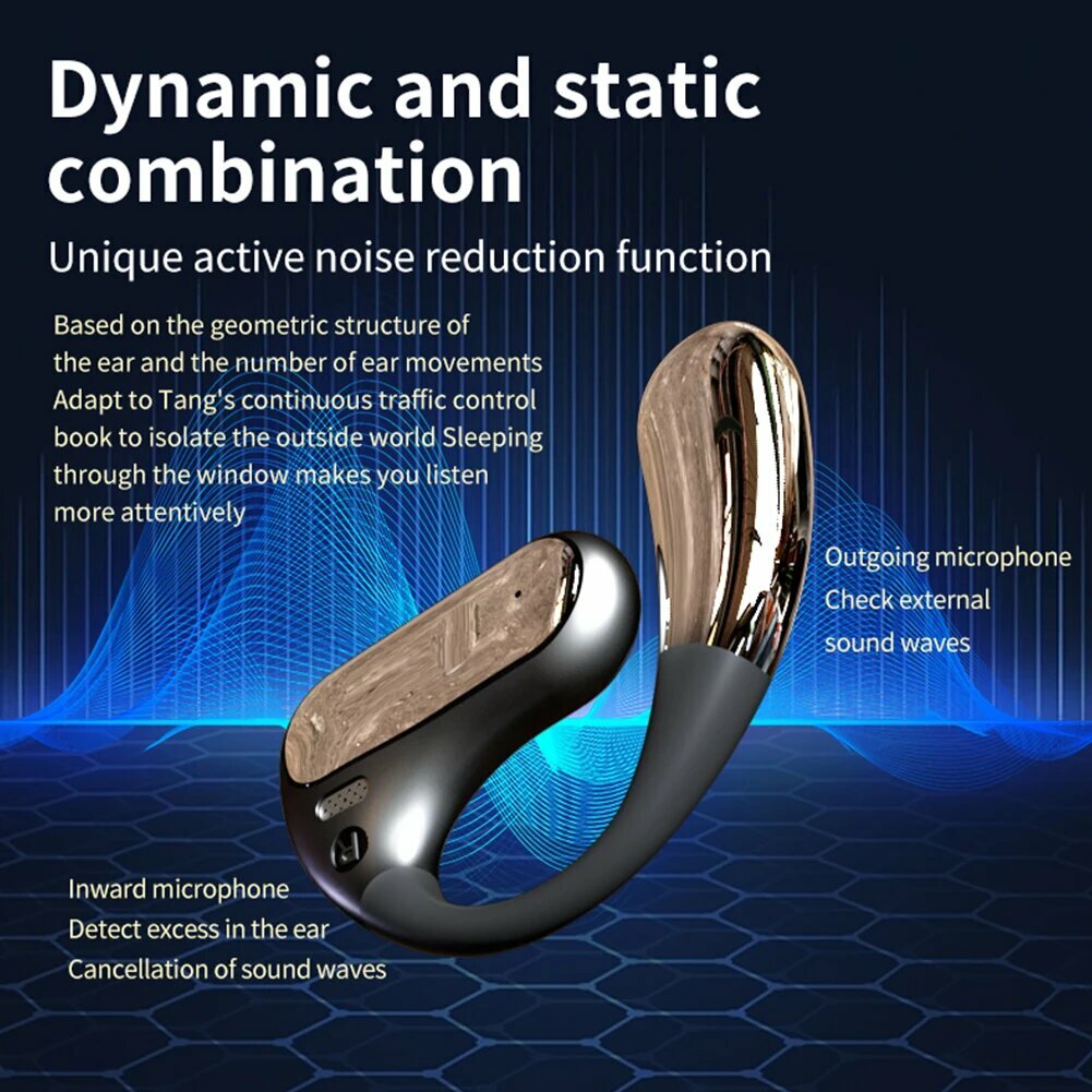 Наушники Shunmaii черные Bluetooth 5.3