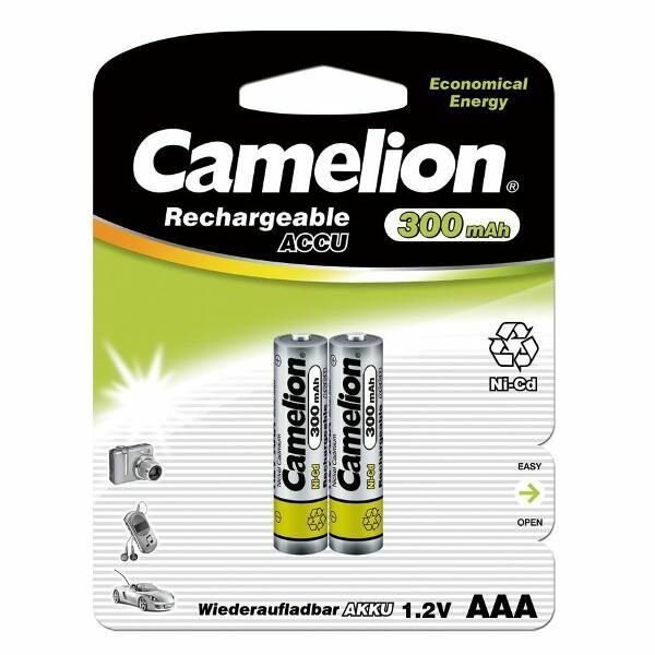 Аккумулятор Camelion NC-AAA300BP2 — фото 1