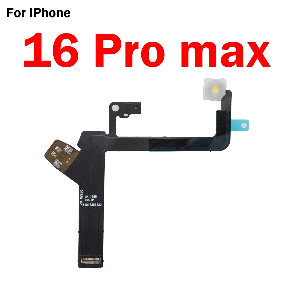 Гибкий кабель вспышки для iPhone 16 Pro Max