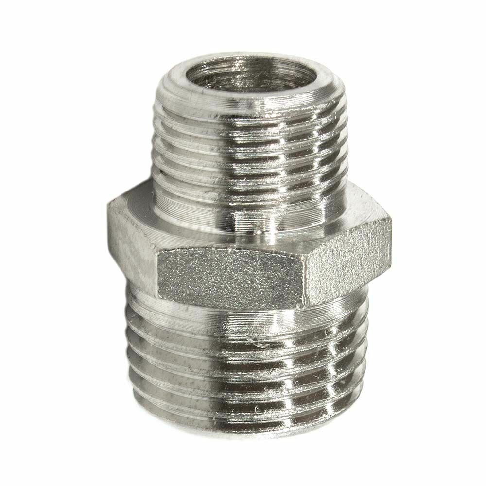 PI TOOLS Футорка с резьбой Fmm-1/2-3/8MM универсальный переходник для труб. Арт. 4584