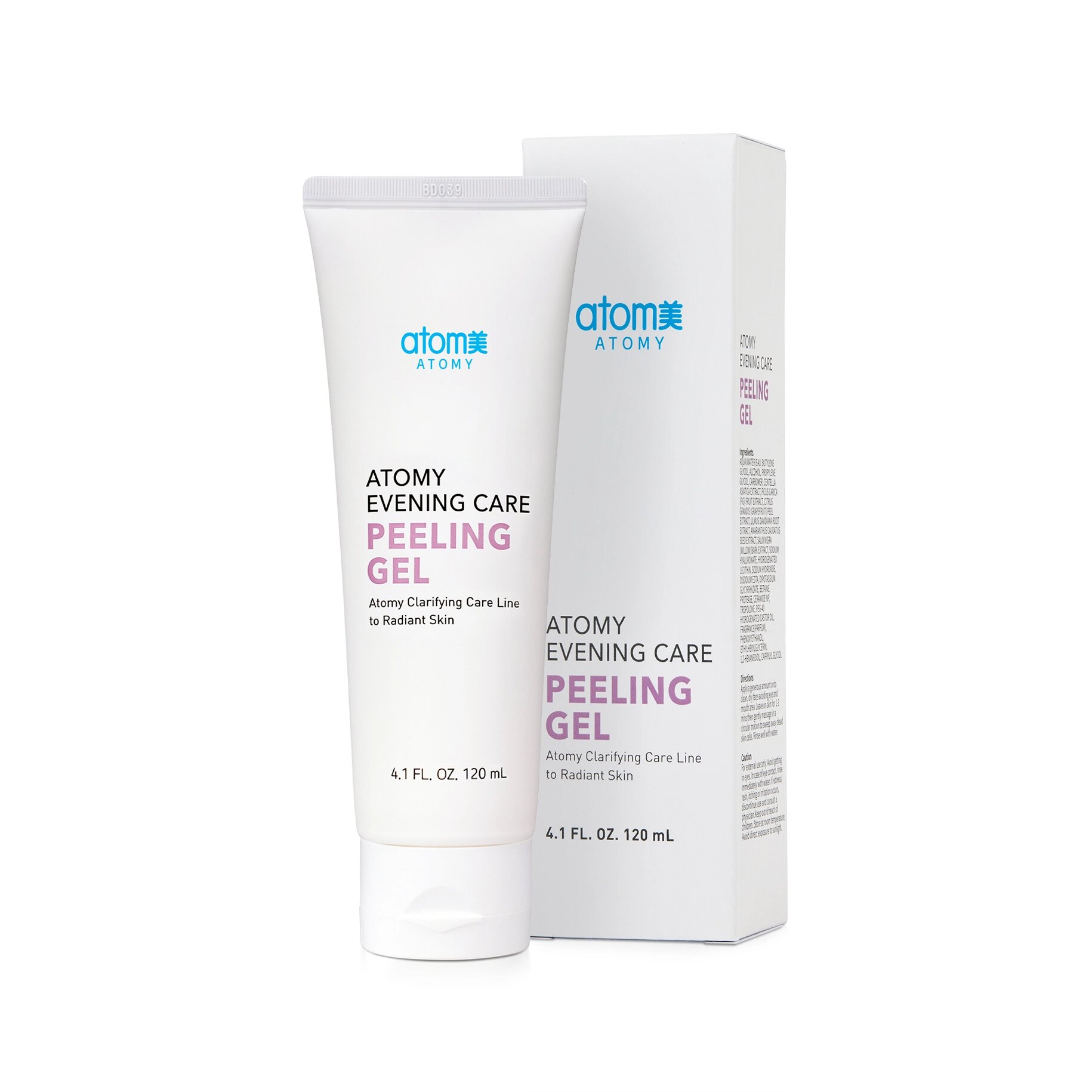 Пилинг-гель скатка для лица Ивнинг Кеар Атоми/Atomy Evening Care Peeling Gel, 120 мл, Южная Корея