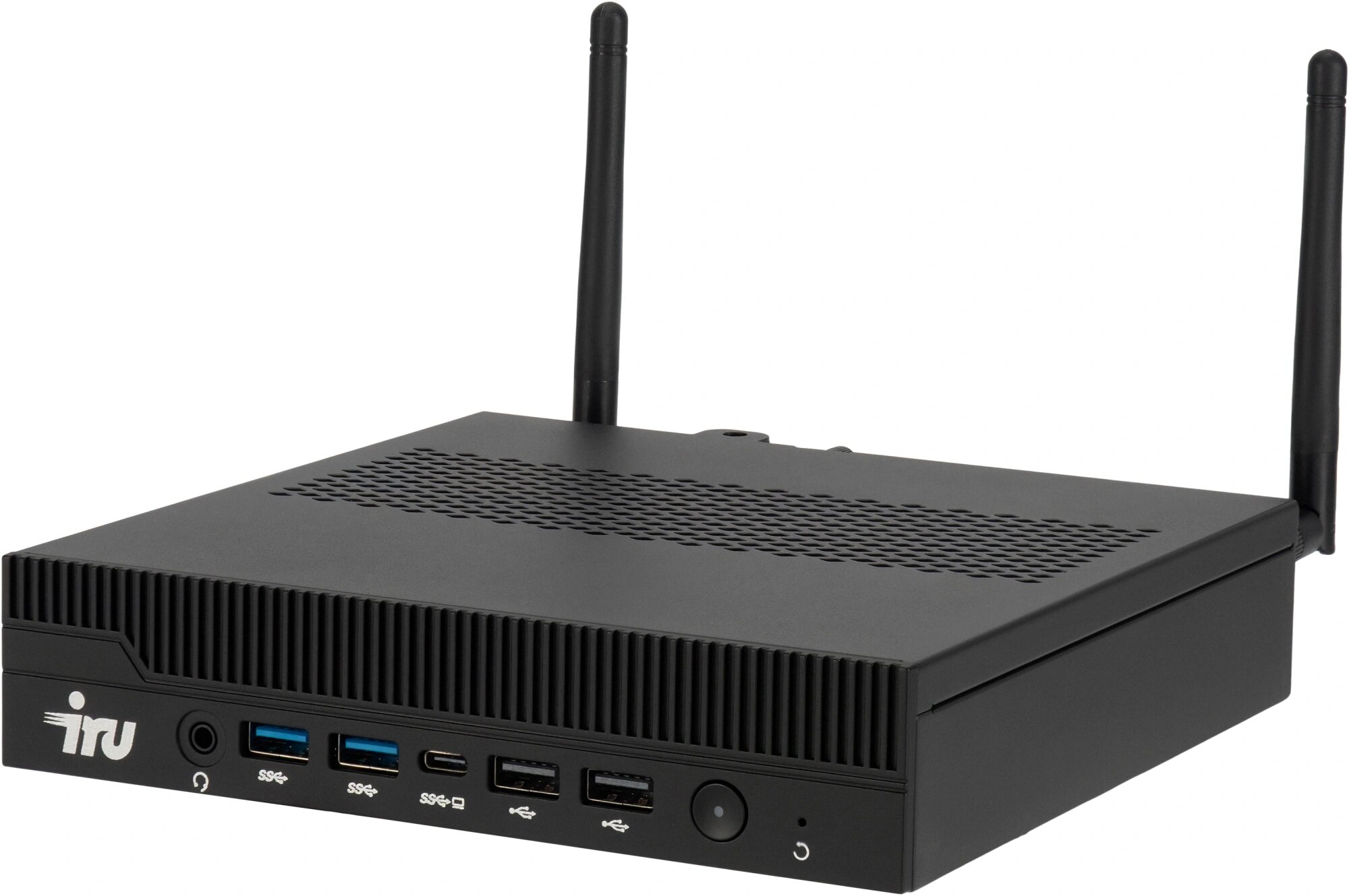 Неттоп IRU Tactio 310H6ITF i7 12700 (2.1) 32Gb SSD1Tb UHDG 770 Windows 11 Pro GbitEth WiFi BT 90W черный (RUS) (2173196)