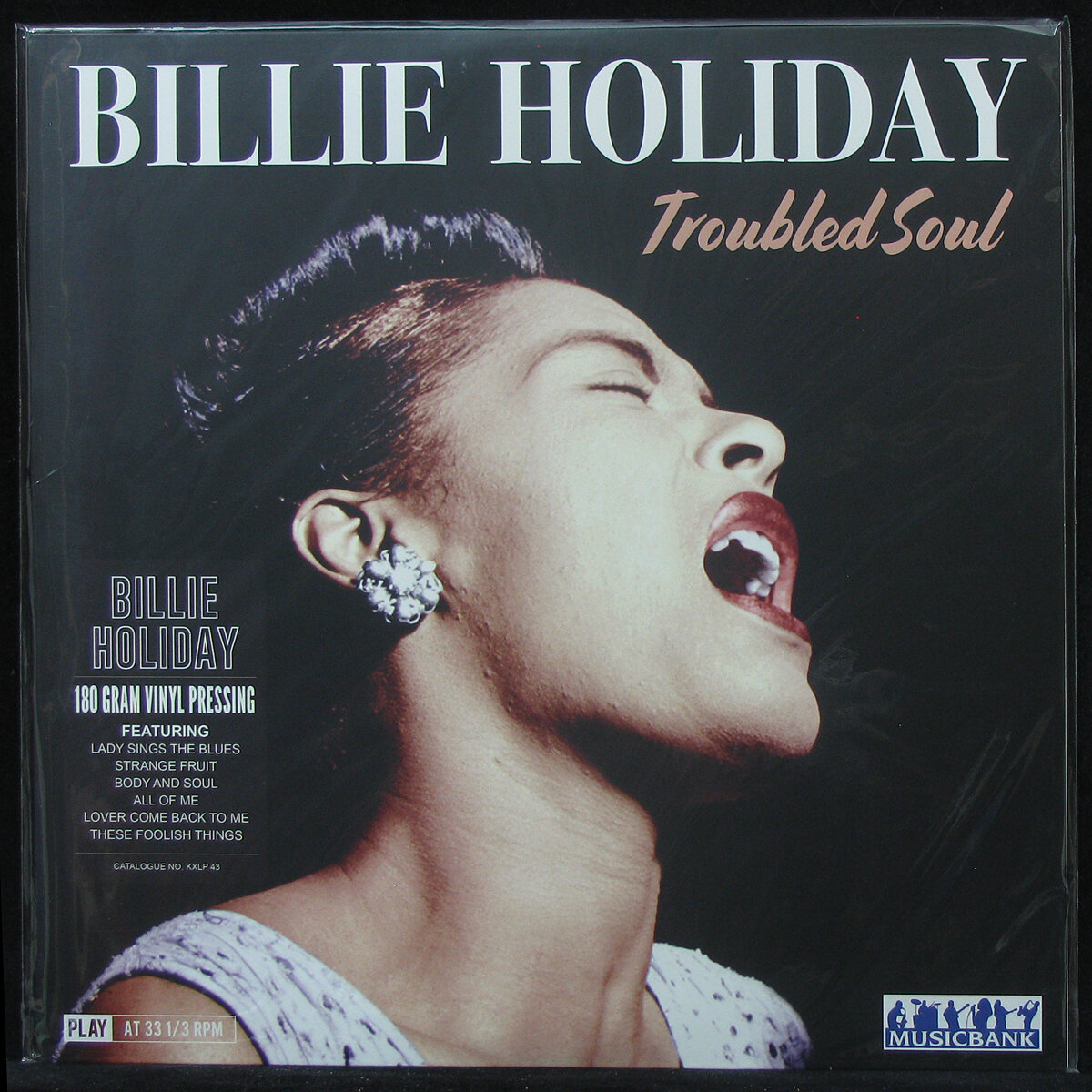 Виниловая пластинка Musicbank Billie Holiday – Troubled Soul
