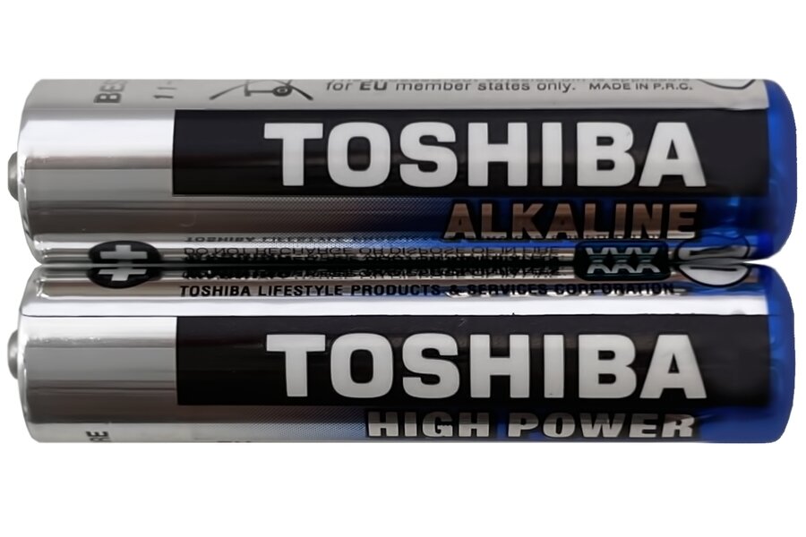Элемент питания (батарейка) AAA Toshiba LR03/286 2шт спайка******