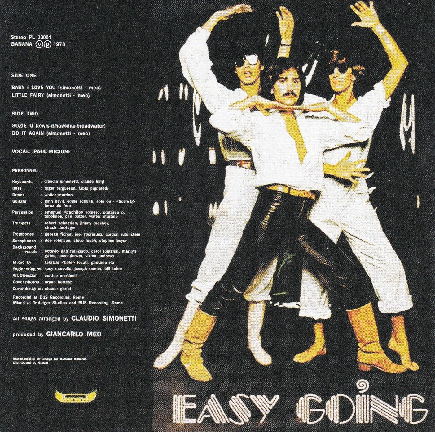 Easy Going - Easy Going, 2021, 4-page, CD-Аудио — фото 1
