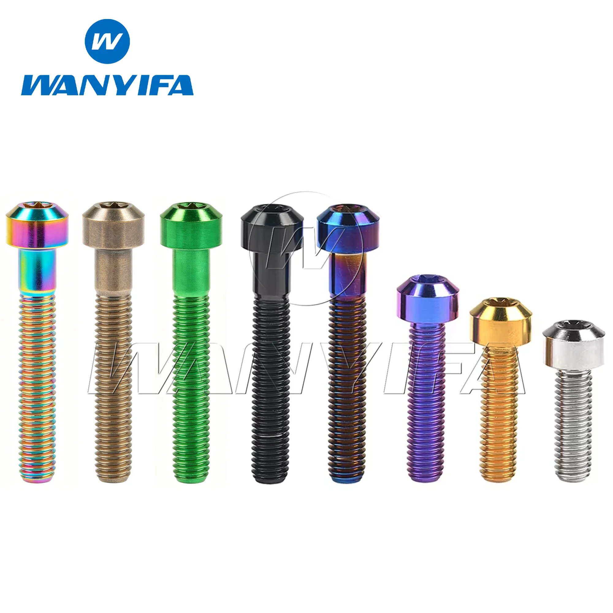 Титановые болты Wanyifa M8x10 Torx T40