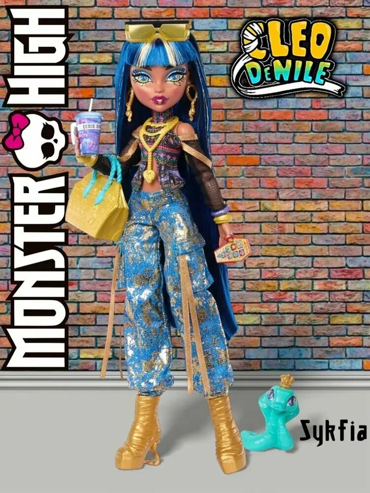 Кукла Monster High Cleo De Nile G3 - Монстер Хай Клео Де Нил JHK32