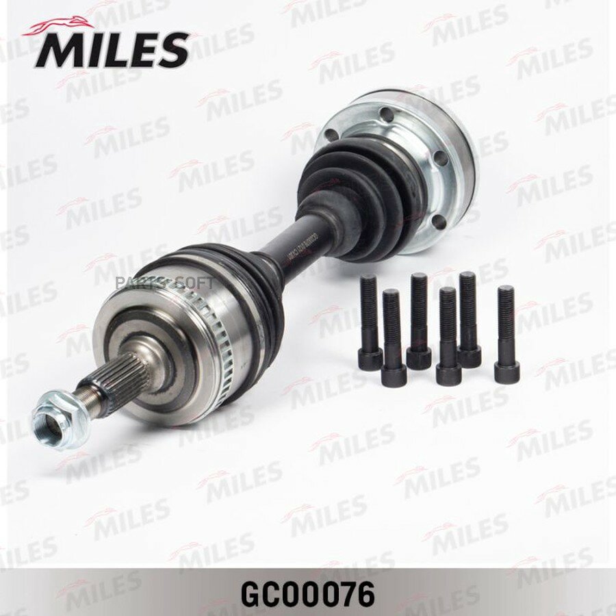 MILES GC00076 Привод в сборе MB W638 2.0D/2.2D 99-03 лев./прав. (ABS)