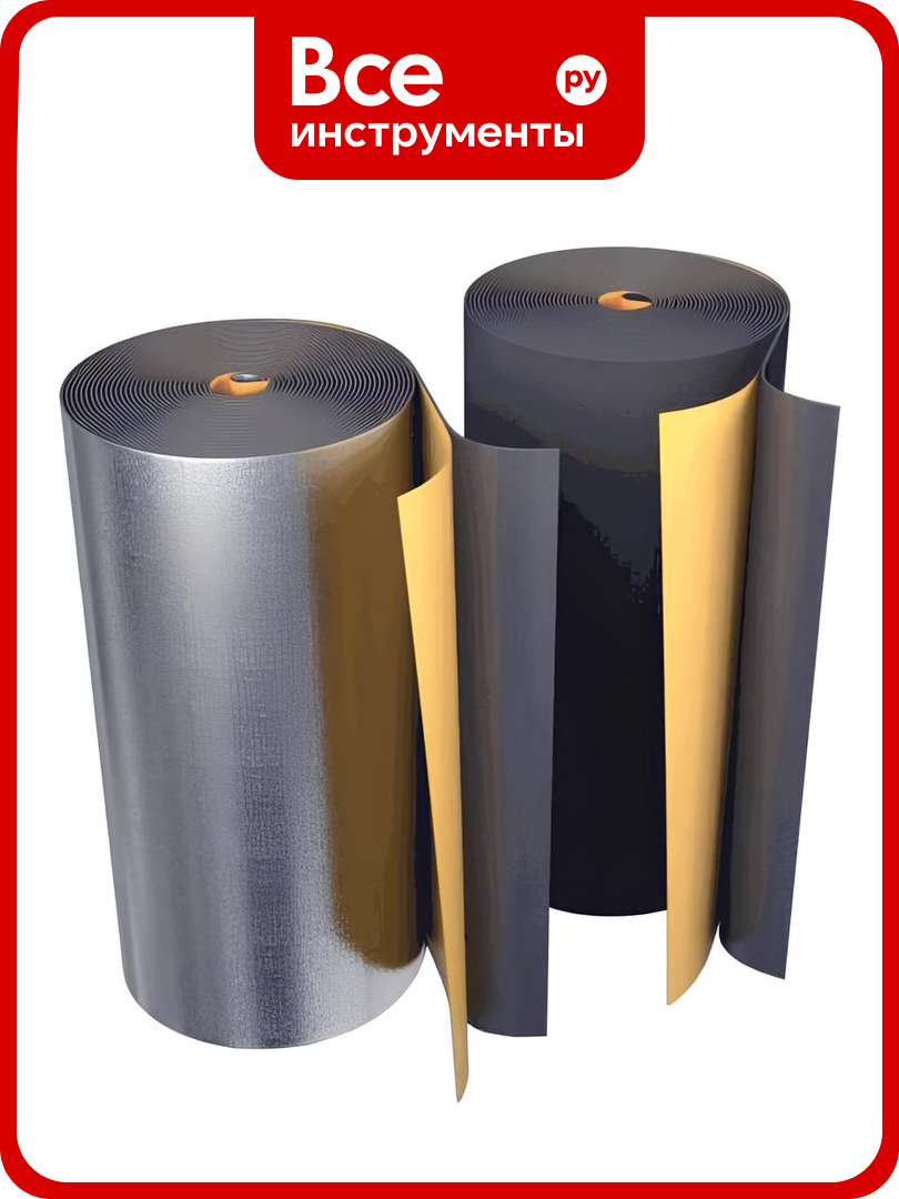 Рулон Energoflex BLACK STAR DUCT 10/1,0-10 Т<95С самокл. черный EFXR10110BSDUC 008-0986