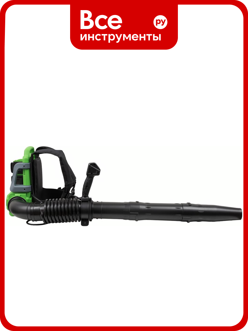 Воздуходув TRUEGREEN TG8A522, ранцевый, Li-Ion, 4Ач, 110 м³/ч