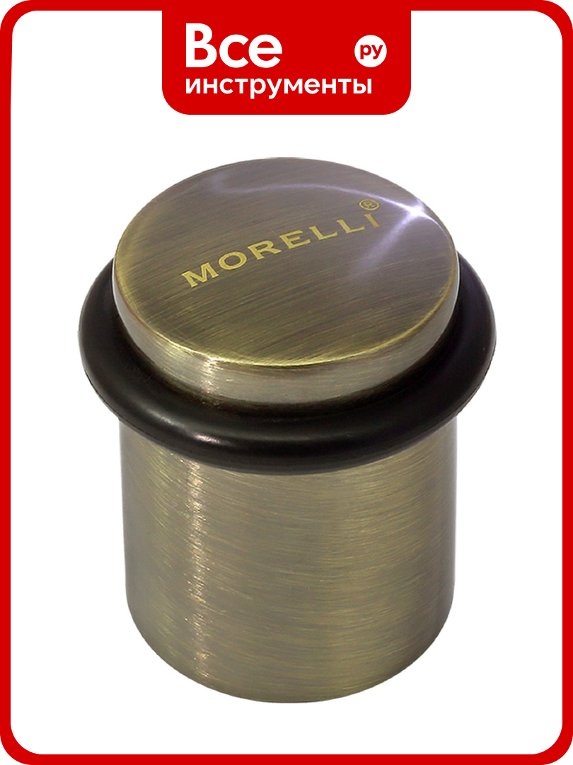 Дверной ограничитель MORELLI DS3 AB, цвет - бронза 9009092