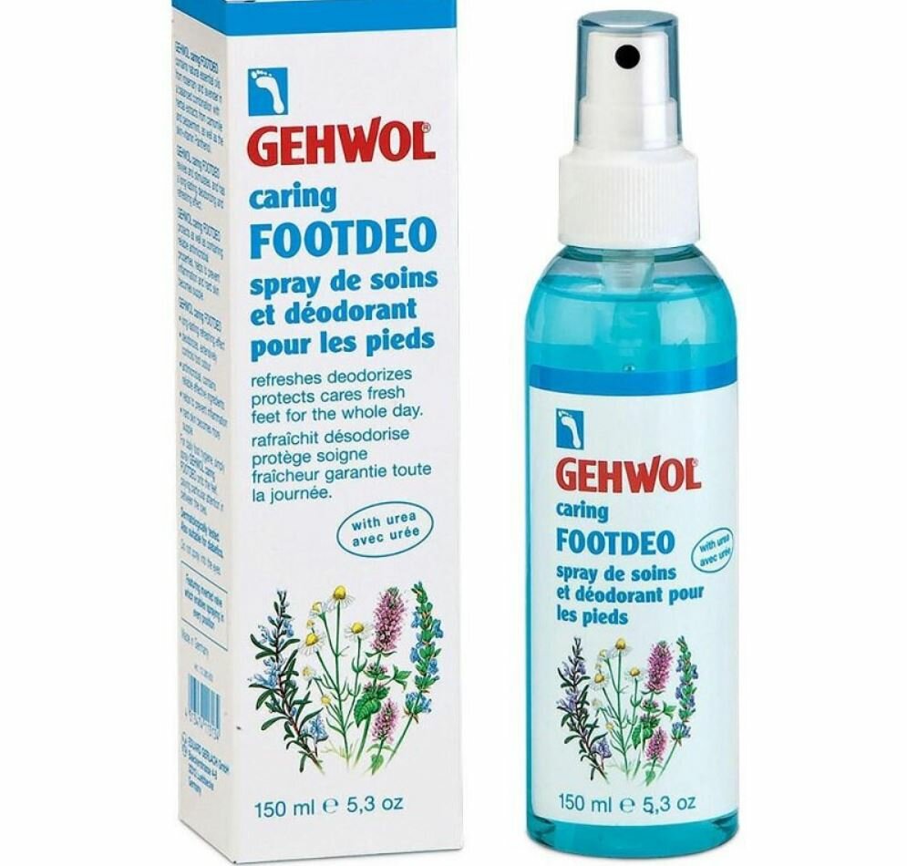 Gehwol Дезодорант для ног ухаживающий Caring Footdeo 150 мл