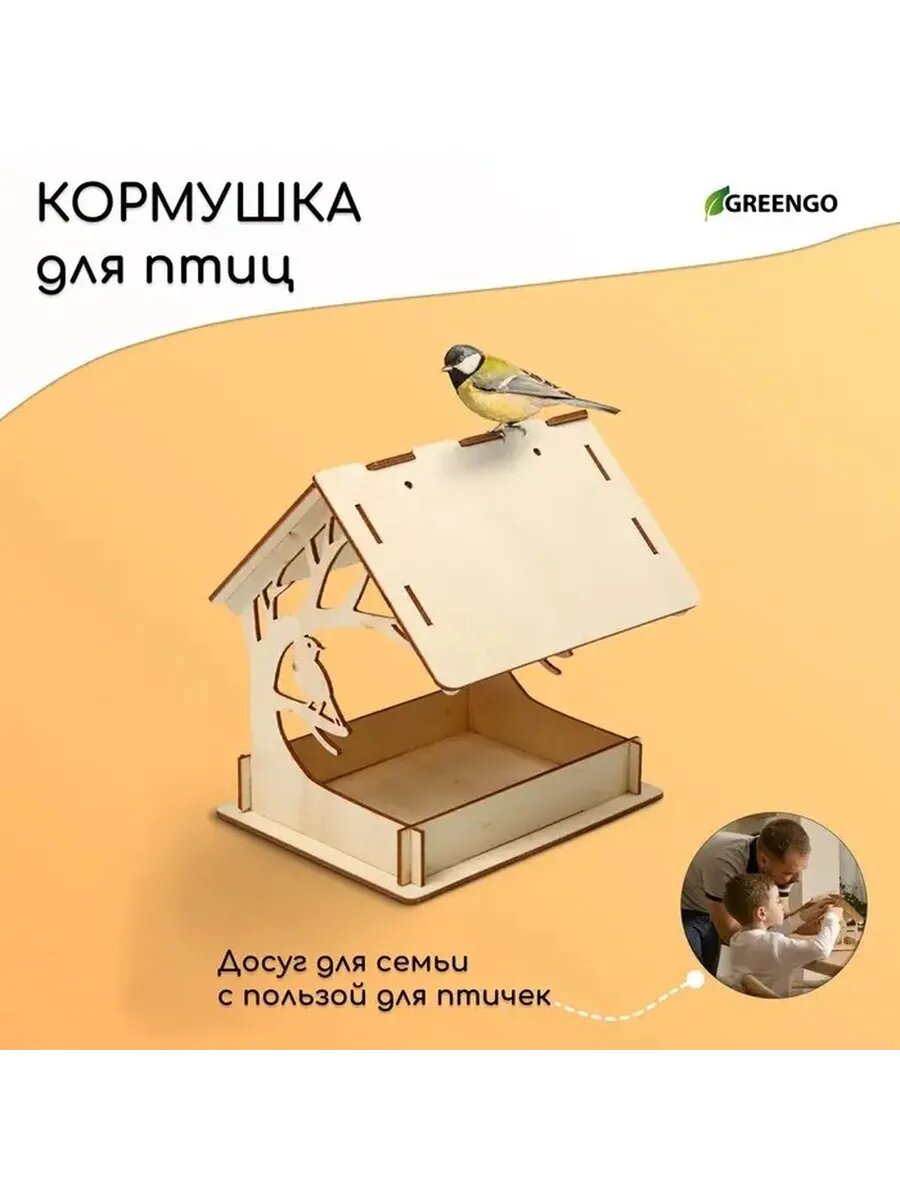 Деревянный конструктор для птиц — творчество и забота