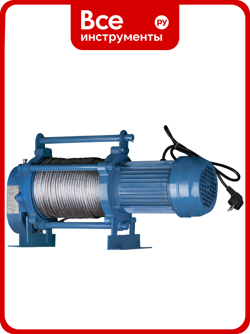 Электрическая лебедка GEARSEN KCD 0,5т 30м 220В GKCD 500-30-220