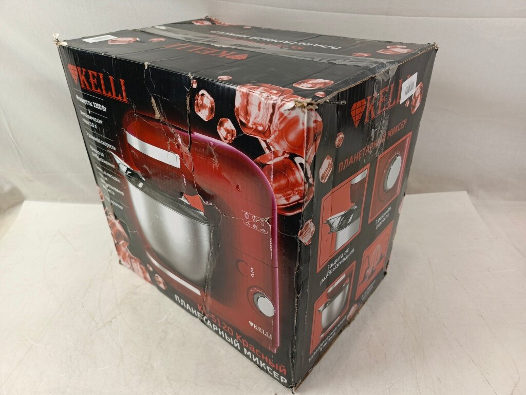 Планетарный миксер KELLI KL-5120 красный (1479074)