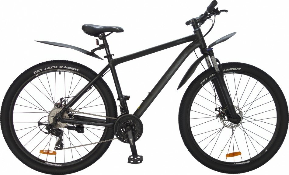 Велосипед Nameless J9600D 29 (2026), рама 21" (185-195 см), черный-серебристый
