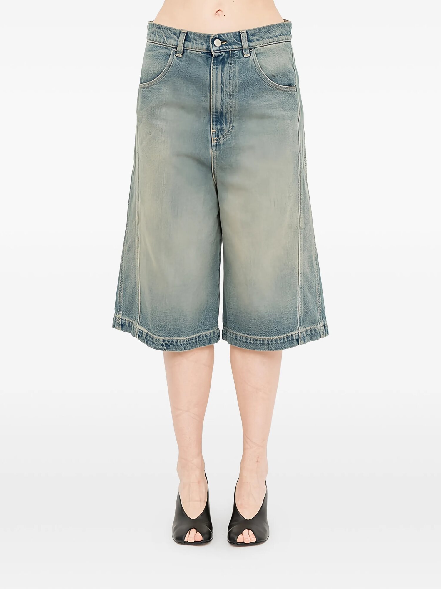 Шорты Denim knee-length shorts