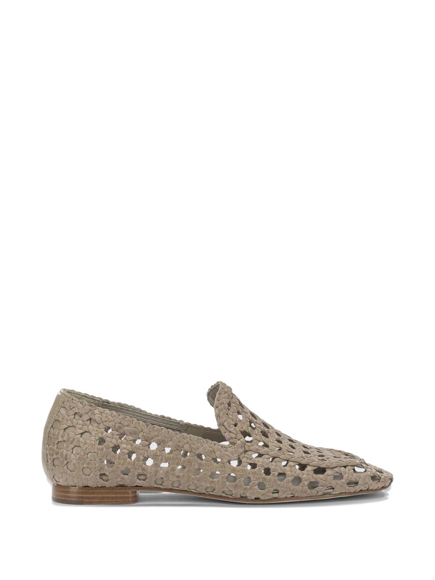 Лоферы Woven leather loafers