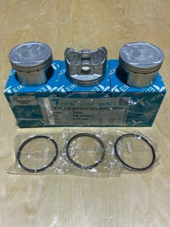 Поршни двигателя + кольца TEIKIN 43696-3 0.50 MITSUBISHI COLT SMART FORFOUR 3A91 1.1 [ MN195611 ]