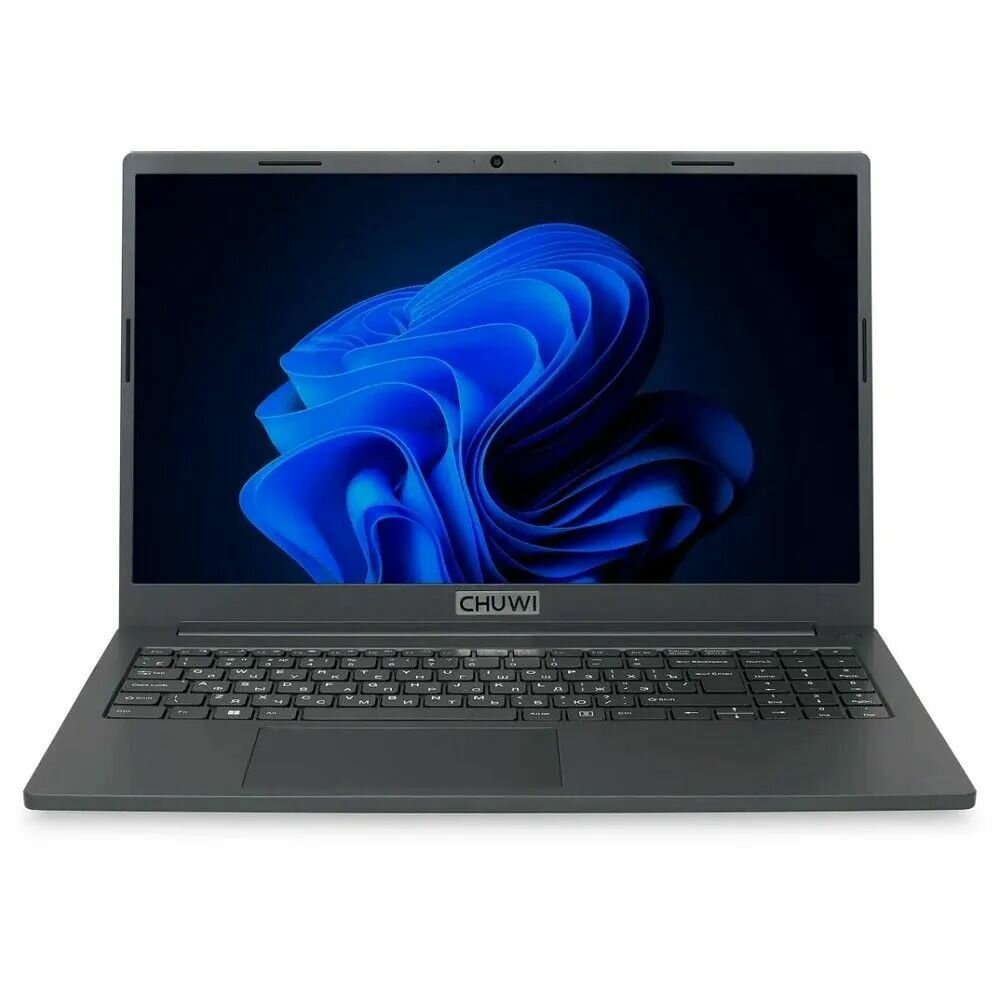 CHUWI Ноутбук 15.6", AMD Ryzen 5 7520U, RAM 16 ГБ, SSD 512 ГБ, AMD Radeon, Windows Pro, (CWI628-571N5N1PDMRX)