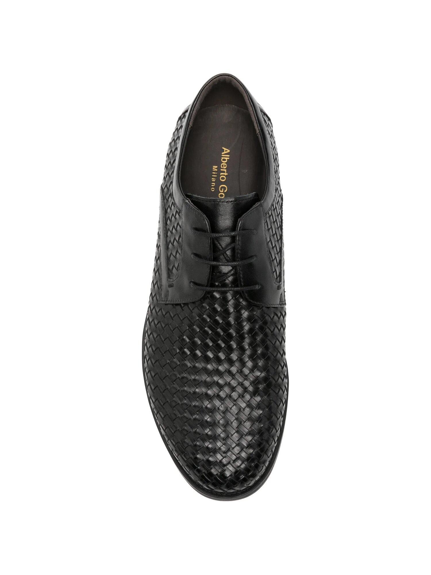 Туфли Alberto Gozzi Lace-up derby shoes, размер 41, black/black — фото 1
