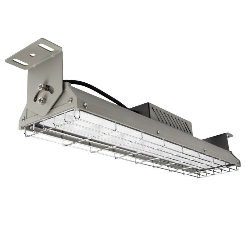 Светильник светодиодный PPI-01 SPORT 75Вт 4000К IP65 120-277В GR UGR<20 ДСП для высоких пролетов (high bay) с защ. решеткой Pro+ JazzWay 5070943