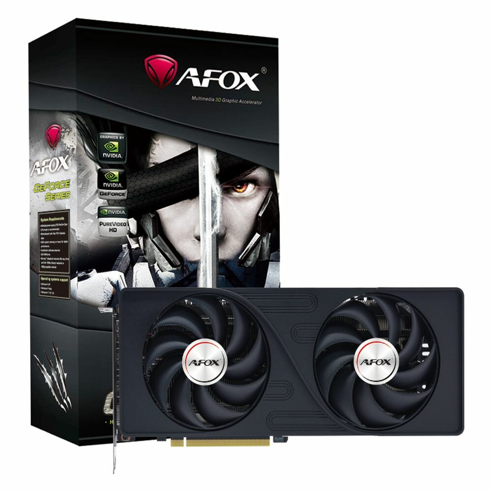 Видеокарта Afox RTX3070 GAMING 8GB GDDR6 256bit 3xDP HDMI 2FAN RTL