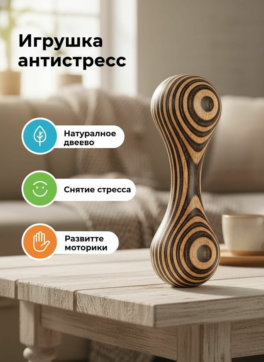 Игрушки-гантели для пальцев