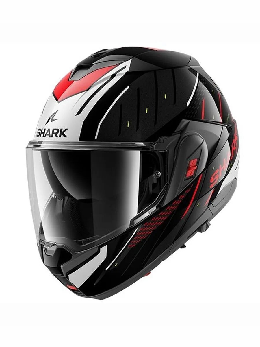 Мотошлем Shark Oxo Ridger Black/Silver/Red, S