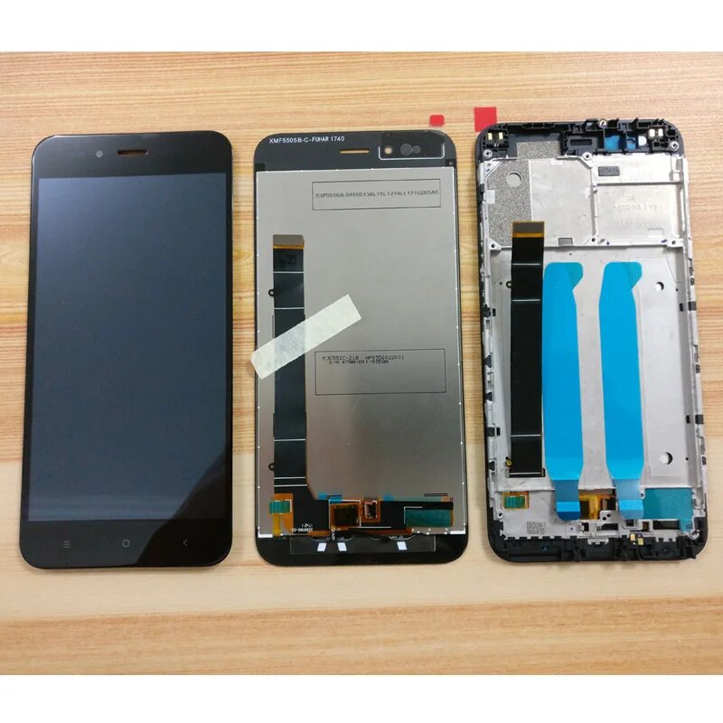 Дисплей для Xiaomi Mi A1 White I No Frame