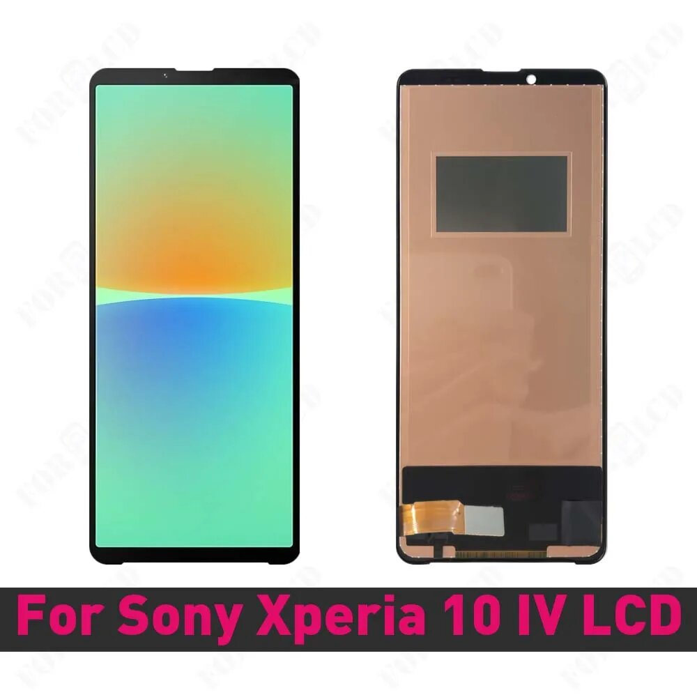 6,0-дюймовый TFT-дисплей для Sony Xperia 10 IV XQ-CC54 без рамки, ЖК-дисплей с сенсорным экраном, дигитайзер в сборе, 100% протестированные запасные части