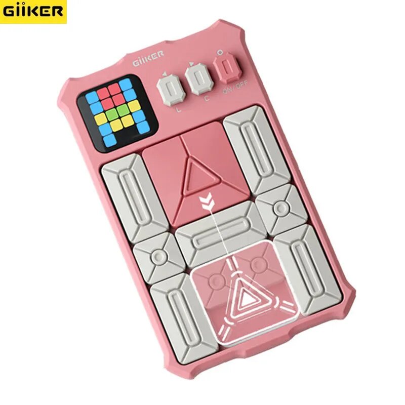Giiker Super Slide Huarong Road умная головоломка Розовый, Pink