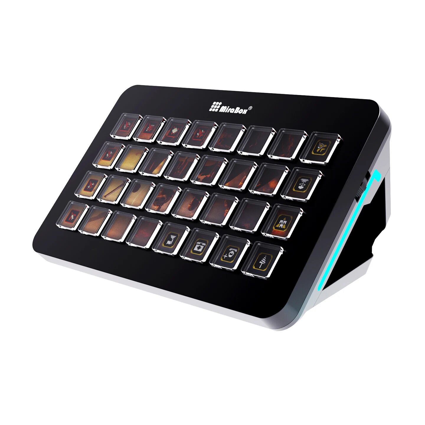 Mirabox XL программируемая мини-клавиатура 32 клавиши с ЖК-дисплеем RGB XL-B