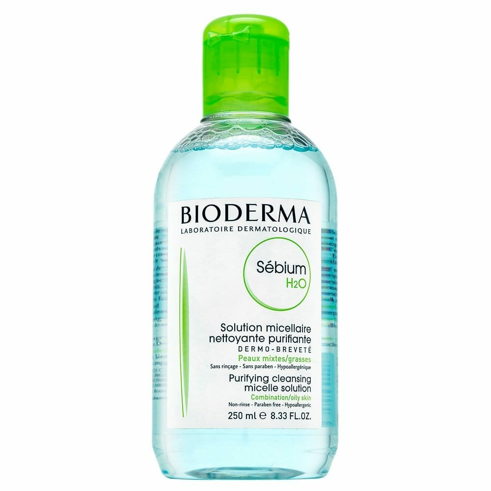 Вода мицеллярная Bioderma SA bium H2O Purifying Cleansing Micelle Solution 250 мл