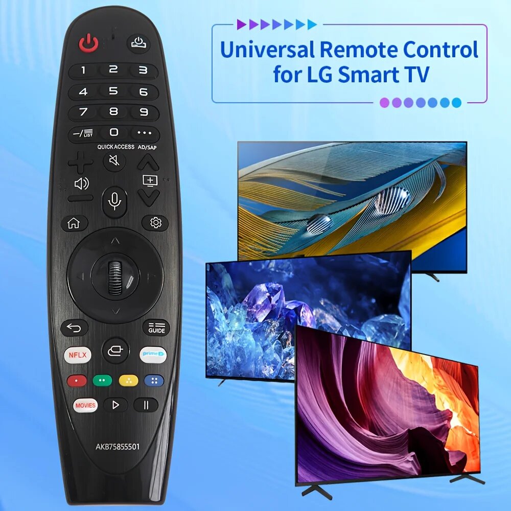 Пульт дистанционного управления для телевизоров LG AKB75855501 NFLX