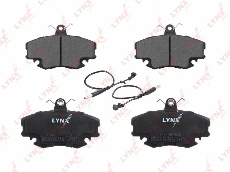 LYNXauto Дисковые тормозные колодки, передние