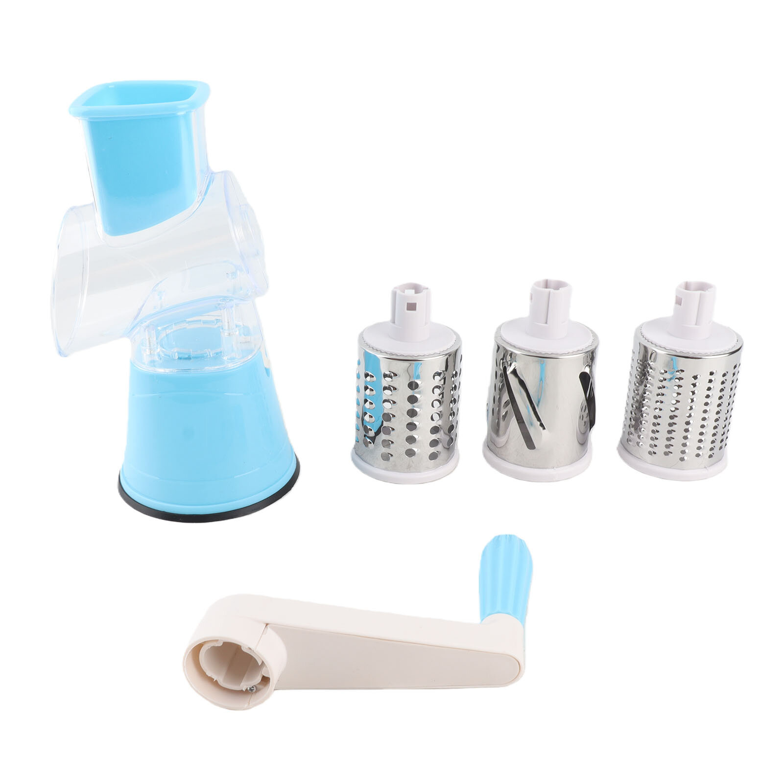 Многофункциональная роторная терка для сыра, настольная барабанная терка, ручная овощерезка с ручкой.