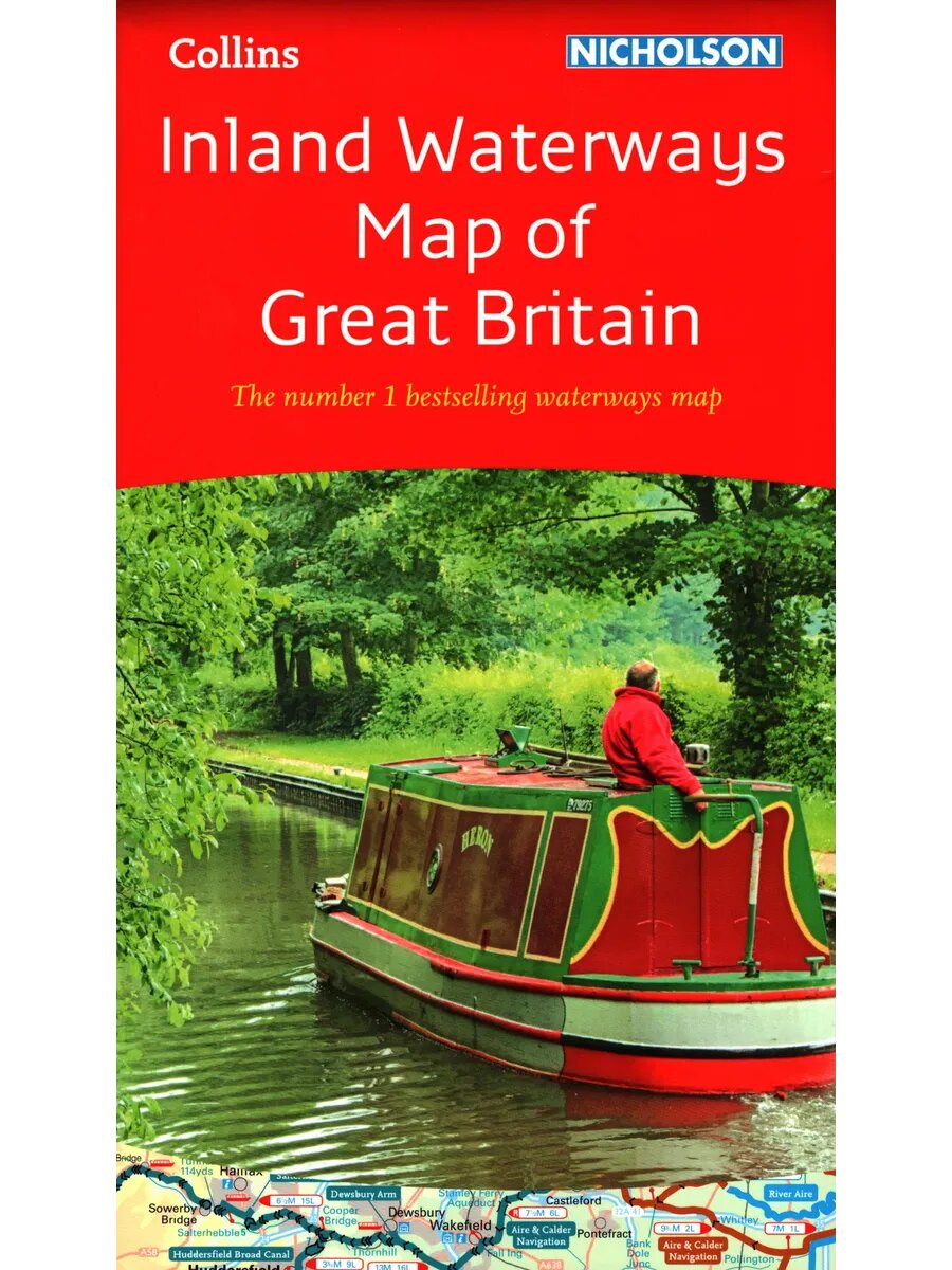 Inland Waterways Map of Great Britain