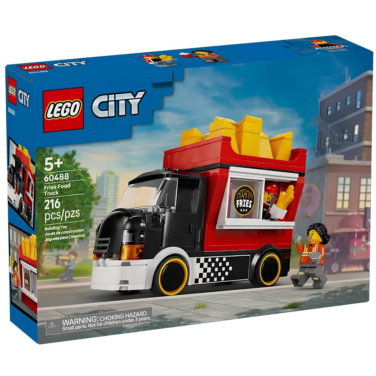 Конструктор LEGO City 60488 Фургончик с картошкой фри