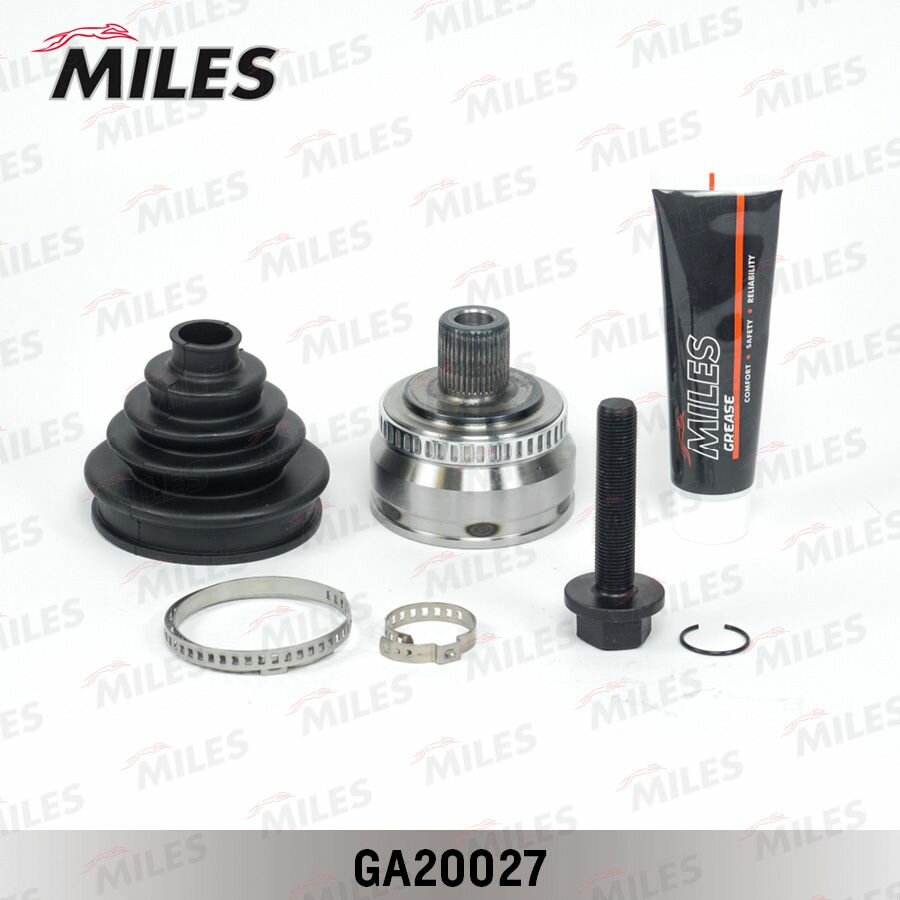 MILES ШРУС наружный AUDI A4 1.6-2.0 00- (с ABS) (GKN 304331) GA20027