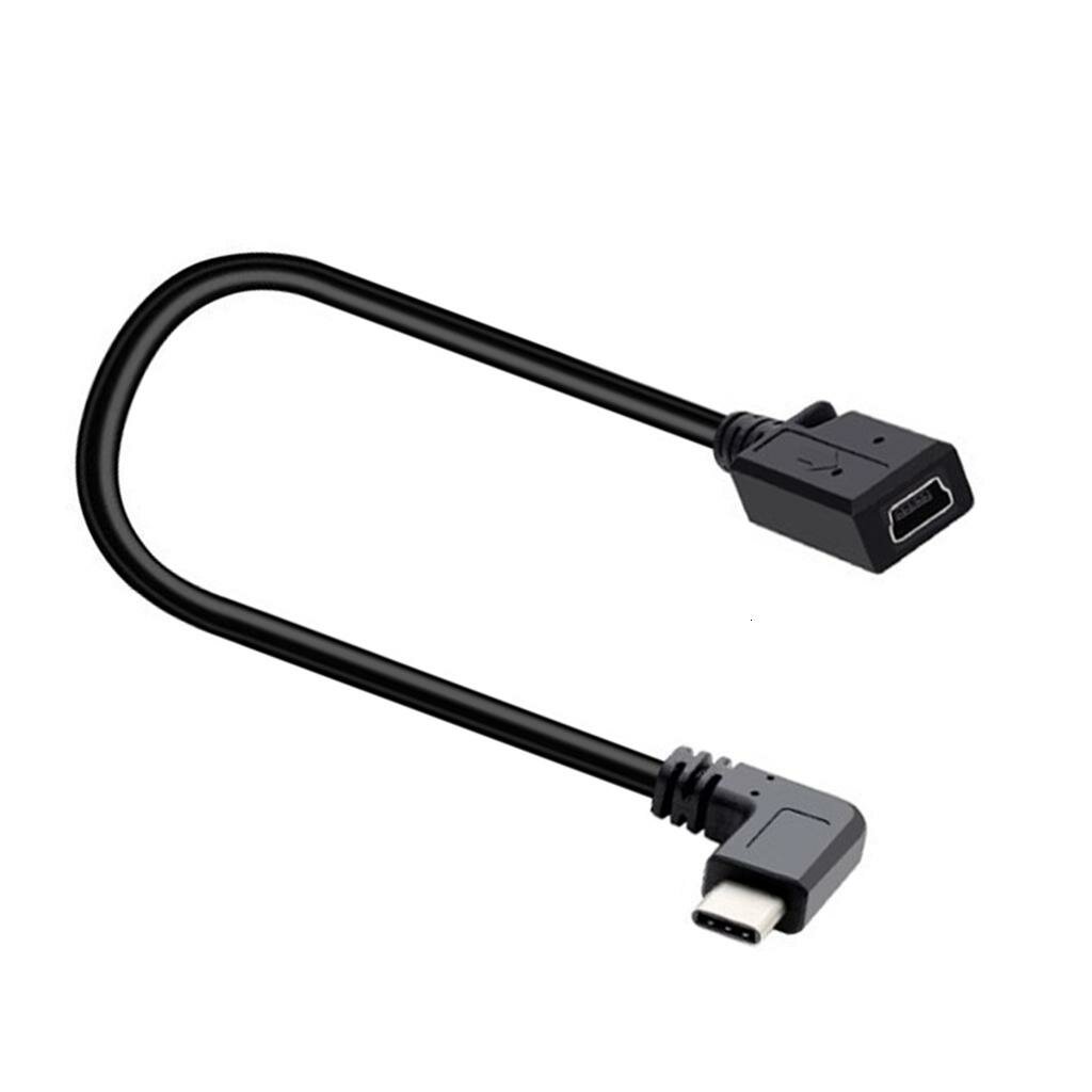 Адаптер-кабель USB 5-pin «мама» — USB-C «папа», локоть